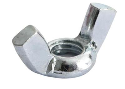 China M4 M8 M10 Class  8.8 10.9 Steel Q235b Blue Zinc Plating Square Wing Nut for sale