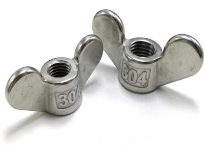 China M10 M12 M14 Stainless Steel SUS304 Forged Long Butterfly Wing Nut for sale