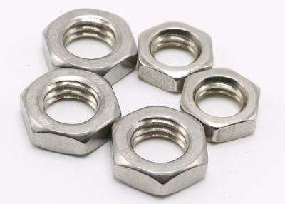 China M8 M10 Stainless Steel Hex Metal Nut HEXAGON THIN Metal NUT A2-70 SUS304 for Outdoor Use for sale
