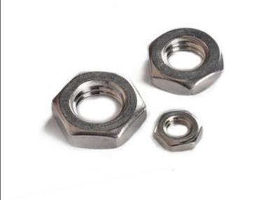 China M16 M18 Stainless Steel Hex Metal Nut HEXAGON THIN NUT SUS304 SUS316 for Industrial Applications for sale