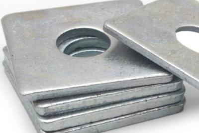 China UNF 7/16'' 1/2'' 9/16'' Carbon steel Galvanized square washer Customized Zinc Plating washer for sale
