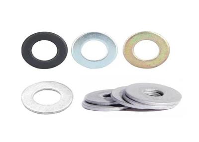 China Grade 5 Grade 2 Gr2 Gr5 Titanium Plain Zinc Flat Plain Washer Gasket DIN125 for sale