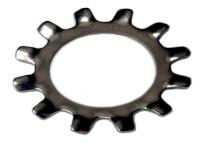 China Grade 4.8 8.8 Black Oxide Cadmium Plated Serrated Lock Washer With External Teeth DIN6798 for sale