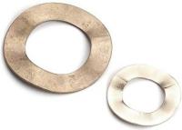 China M10 M12  Carbon Gal Steel  Yellow Blue White Zinc  Wave Curved Spring Lock Washer DIN128 for sale