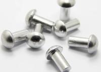 China Stainless Steel 3/8 7/16 1/2 Flat head solid rivet custom SUS 304 SUS 316 Round head rivets for sale