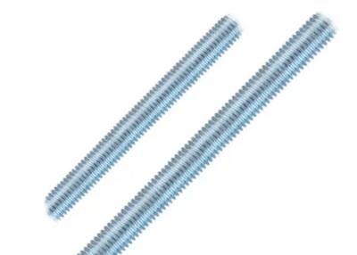 China Carbon Steel  4.8 8.8 10.9 12.9 M8 M12 Full Thread Metal Bolt Stud bolt  Galvanized Blue DIN975 for sale