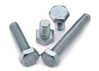 China Zinc plated Anti corrostion metal hex Bolt Carbon steel Blue yellow color plated Metric for sale