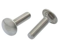 China M8 316 SS A4-80 METAL BOLT Carriage Bolt Large Round Head, Mirror Polish for sale