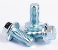 China M8 M10 M12 Galvanized Steel B7 B7M Hex Head Serrated Flange Bolt for sale