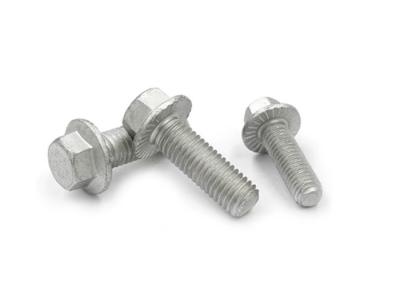 China METAL BOLT Grade 4.8 8.8 10.9 12.9 Carbon Steel Dacromet Hex Flange Bolt DIN6921 for sale