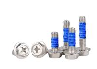 China M12 M14 METAL BOLT A286 18-8 Stainless Steel Phillips Hex Flange Bolt With Nylock for sale