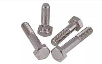 China Partially Threaded Hex Bolt ASTM A213 A249 A269 Plain polish surface DIN 931 Hexagon bolt for sale