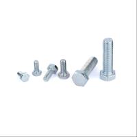 China Galvanize plated Anti corrostion Metric Hex Bolt Carbon steel Hot Dip Coarse Thread customize pitch for sale