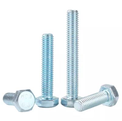 China Zinc Plating Anti corrostion Imperial Hex Bolt  Carbon steel1/2 1/4 3/8 1-1/2 customize pitch for sale
