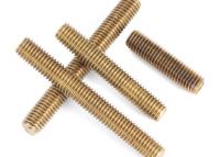 China M6 M10 Brass H59 H62 Metal Bolt DIN976 Standard High Strength Stud Bolt for Construction and Machinery for sale