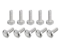 China M8   M10 Carbon Steel A325 GR  Nickel Plated Metal T Bolt Galvanized Bolts For T Slot for sale