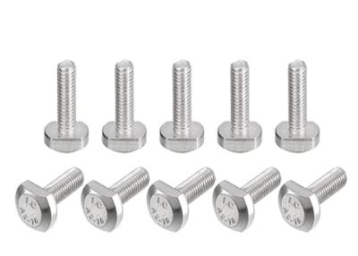 China M8   M10 Carbon Steel A325 GR  Nickel Plated Metal T Bolt Galvanized Bolts For T Slot for sale