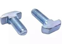China M24  M30  Blue Zinc Plated T-Slot T Head Metal Bolts  Hammer  T Slot Bolts for sale