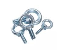 China M6 M18 M30 Carbon Steel Grade 4.8 8.8 10.9 12.9 METAL BOLT Blue White Zinc Plated Lifting Eye Bolt DIN580 for sale