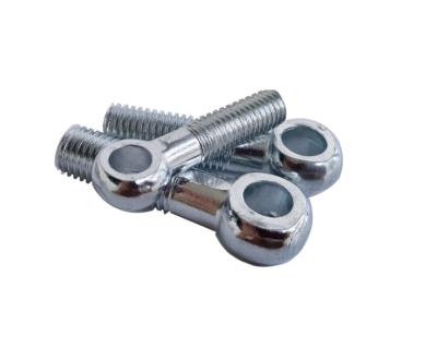China M27 M30 M33 Mill Steel METAL BOLT Blue White Galvanized  Eye Bolt DIN444 for sale