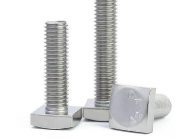 China 18-8 A2 A4 SS316 SS304 SS316L Stainless Steel Inox Square Hammer Head T Bolt Metal Bolt for sale