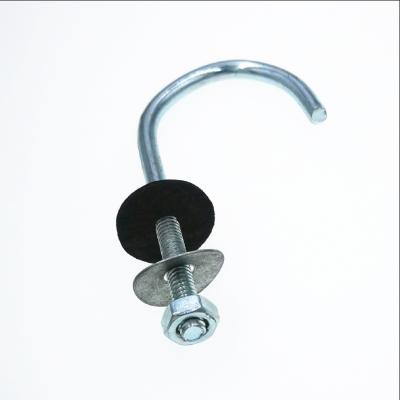China 7-shaped L-shaped embedded anchor bolts, steel hot-dip galvanized/zinc 8.8 grade M8-M30 for sale
