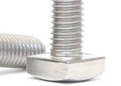 China M6 M8 M16 Stainless Steel Customized Metal Bolt Square Head Bolts Square Hammer Flat Head Bolt for sale