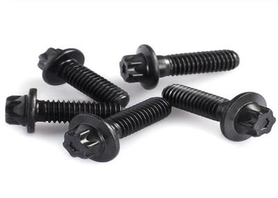 China M6 12.9 Dacromet Gumet Hot Dip Galvanized HDG 12 Point  Head Flange Metal Bolts for sale