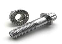 China High Strength Steel Half Thread 12 Point Head Metal Bolts  With Flange Nut DIN6923 ASTM A325 A307 for sale