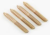 China Grade 12.9 Carbon Steel  ZP GAL Galvanized  Yellow Zinc Plated Double Hanger Head Metal Bolt Self Tapping for sale