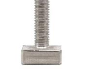 China High Quality Aluminum 6061 7075 stainless steel 304  Bolt  Square Hammer Head T Bolt Metal Bolt for sale