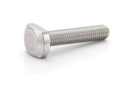 China Aluminum Grade 6061 7075 Plain Finish  Metal Bolt Square Hammer Head T Bolt GB /T 8 for sale