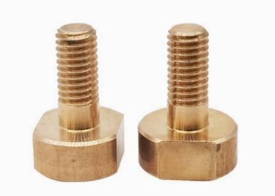 China M5 M8 M10  Brass Aluminum Metal Bolt T-Slot T Head Bolts  Square Hammer Head T Bolt for sale