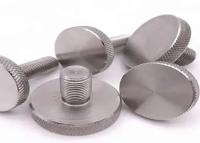China Grade 5 M12 Thumb Metal Screw Aerospace Components Cadmium Plated Aviation Part for sale