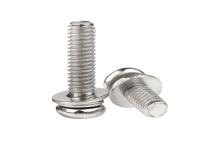 China M6 M8 M10 Hexagon Hex Socket Button Head METAL Screw Assembled With Washer 304 316 316L for sale