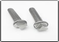 China Oem M4 M5 M6 Stainless Steel Anti Theft Metal Screw Triangle Head Security Screw  With Key 18-8 A286 for sale