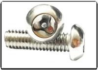 China Y-shaped Triangular Anti Theft Metal Screw With Pin  M3 M4 M5 Super Duplex Stainless Steel Dss for sale