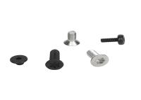 China St 3.5 Black Zinc Nickel Plating  Ss201 304 316 316l  Three Holes H Y Shaped  Anti Theft Screw Customized Size And Shape for sale