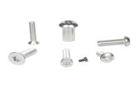 China St 3.5 Black Zinc Nickel Plating  Ss201 304 316 316l  Three Holes H Y Shaped  Anti Theft Screw Customized Size And Shape for sale
