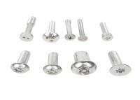 China St 3.5 Black Zinc Nickel Plating  Ss201 304 316 316l  Three Holes H Y Shaped  Anti Theft Screw Customized Size And Shape for sale