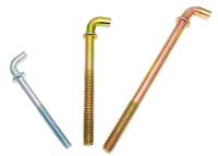 China Hardened Steel J-metal Bolt Anchor Fastener M27 with Mechanical Galvanized Coating for Bridge Construction Projects for sale
