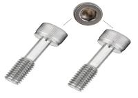 China M2.5 M3 M4 Hexagon Socket Head Metal Screws With Waisted Shank Din796(e) Stainless Steel A2-70 A2-80 A4-70 A4-80 Plain Polished for sale