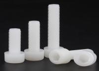 China Nylon PA 66  Hex Hexagonal Socket Cap Head Screw DIN912 BLAICK WHITE Colour for sale