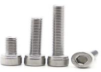 China M5 M6 M7 A2 A4 Ss304 Ss316 Full Half Threaded Socket Cap Head Machine Metal Screw With Knurled Din 912 for sale