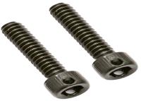 China Knurled Hex Socket Head Cap Metal Screw With A Hole M8 M9 M10 Black Zinc Plated Galvanized Carbon Steel for sale