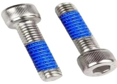 China Hex Socket Allen Key Metal Screw With Knurled Nylock 18-8 Stainless Steel Inox Ansi Aisi Ss 304 316 316l A2 A4 70 80 for sale