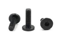 China Hexagon Socket Head Cap Metal Screws With Low Head M3-M24 DIN7984 Steel ZP GAL for sale