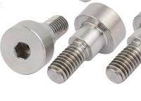 China Stainless Steel 304 Shoulder Bolt Metric M10x30 Zinc Plating White Automotive Assembly for sale