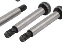 China Alloy Steel Grade 129 Precision Step Bolt Metric M16x50 Zinc Plating Black Shipbuilding for sale