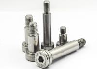China Titanium Grade 5 Shoulder Bolt Metric M20x60 Anodizing Black Aircraft Manufacturing for sale